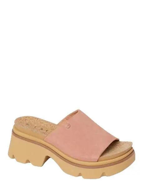 Reef Vista Luxe Evie Platform Slide Sandal - Mauve