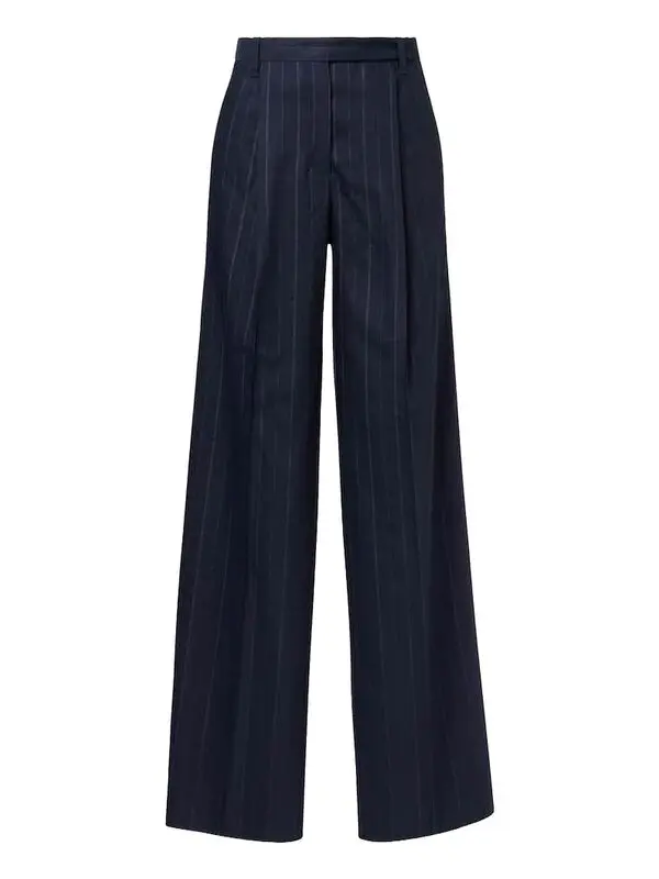 Dorothee Schumacher Wide-leg Pleated Pants - Blue