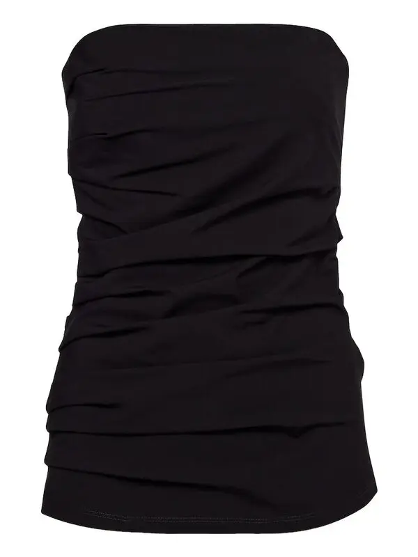 Proenza Schouler Lena Strapless Top - Black