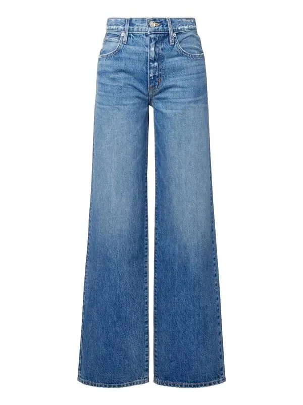 SLVRLAKE Jazmine Mid-rise Wide-leg Jeans - Blue