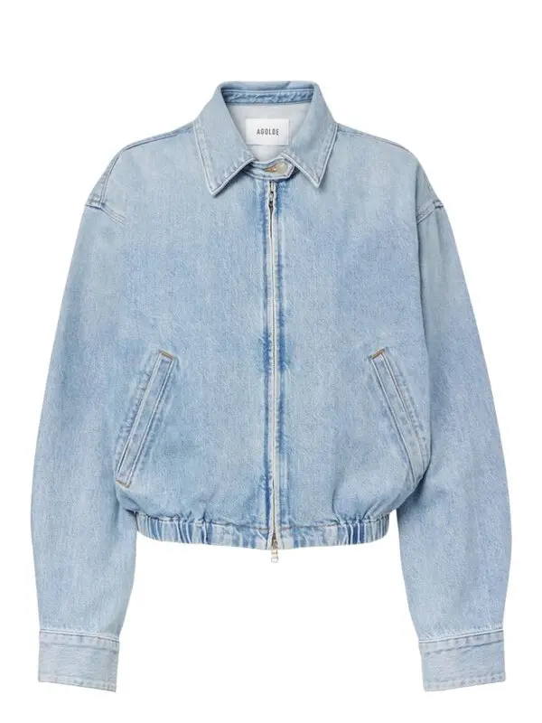 AGOLDE Nile Denim Jacket - Blue