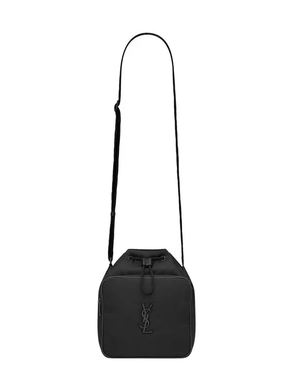 Saint Laurent Nylon Bucket Bag - Black