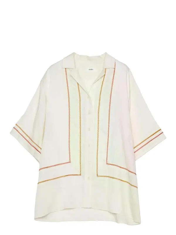 MULLER OF YOSHIOKUBO Picot Shirt - Neutrals