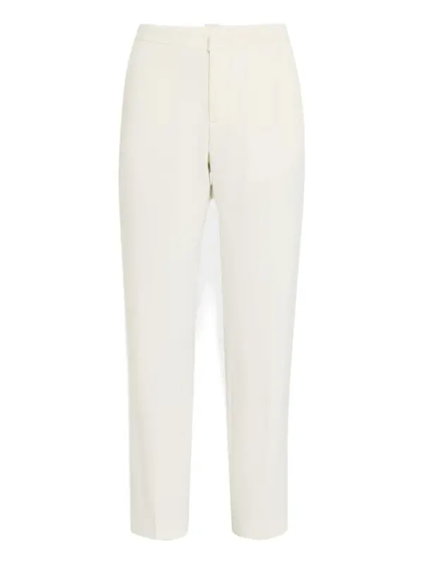 Fabiana Filippi Tapered Cropped Techno Trousers - Burro