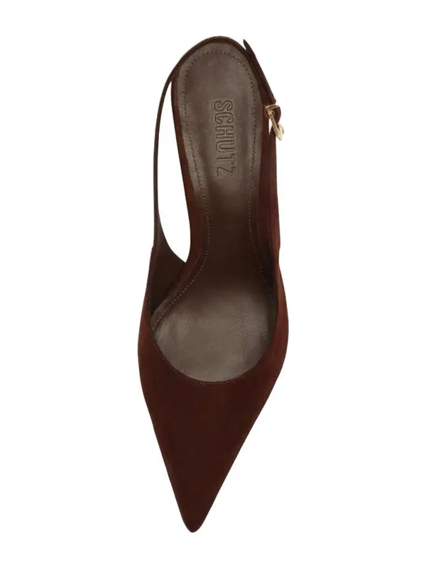 Schutz Alicia Slingback Pumps - Root Brown