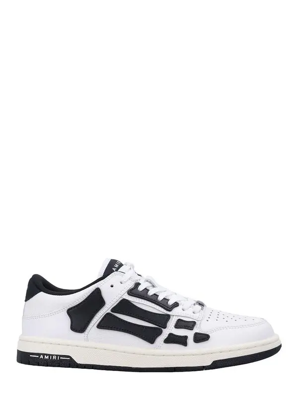 Amiri Skel Top Low Sneakers - White/black