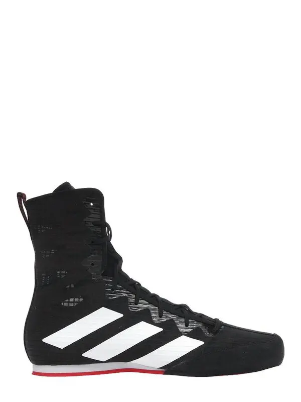 Adidas Box Hog Sneakers - Core Black/cloud White/pure Ruby
