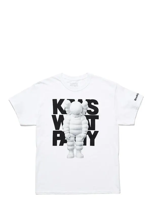 KAWS Brooklyn Museum What Party T-shirt - White