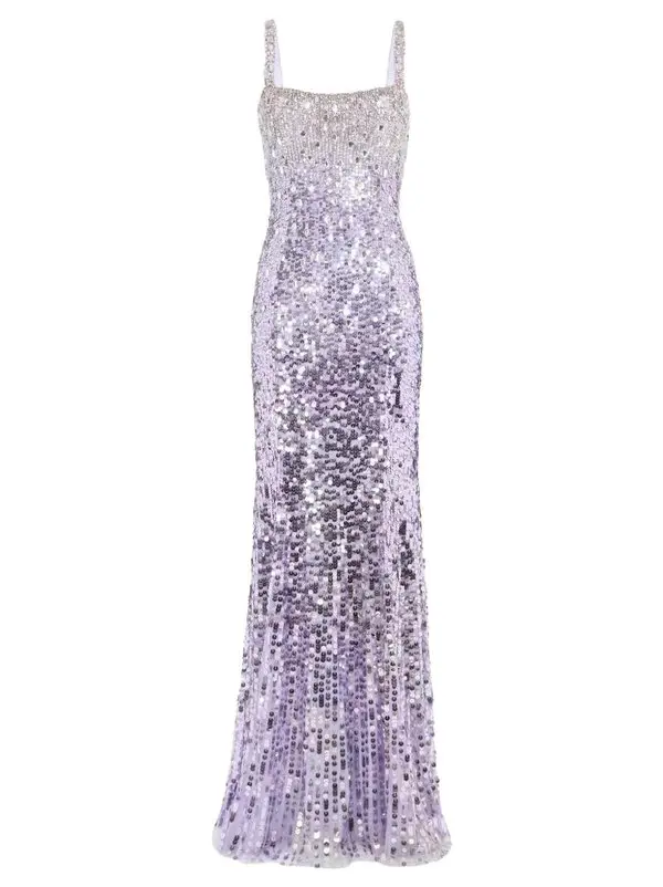 Jenny Packham Mirabeau Maxi Dress - Purple