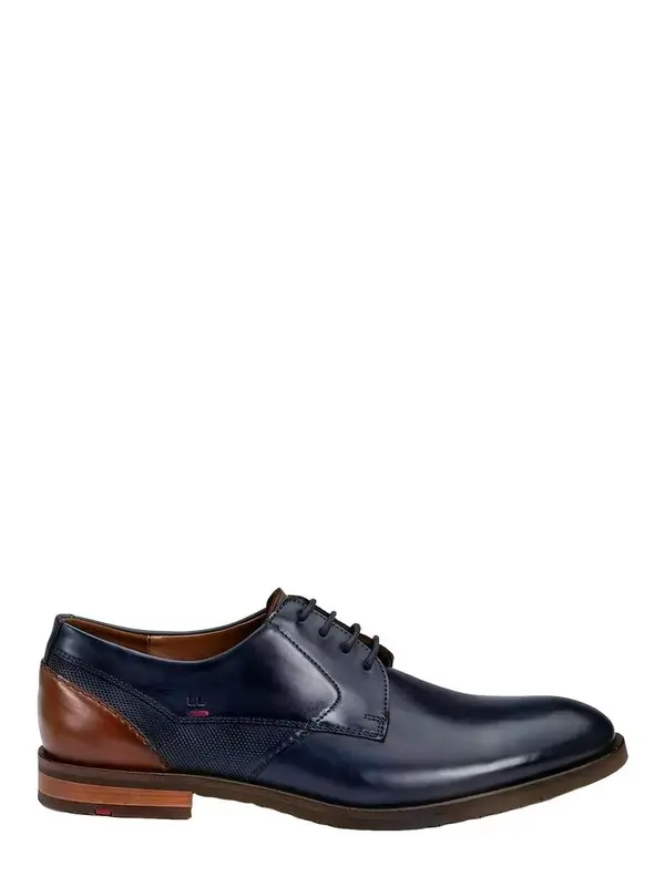 Lloyd Domino Leather Derby Shoes - Blue