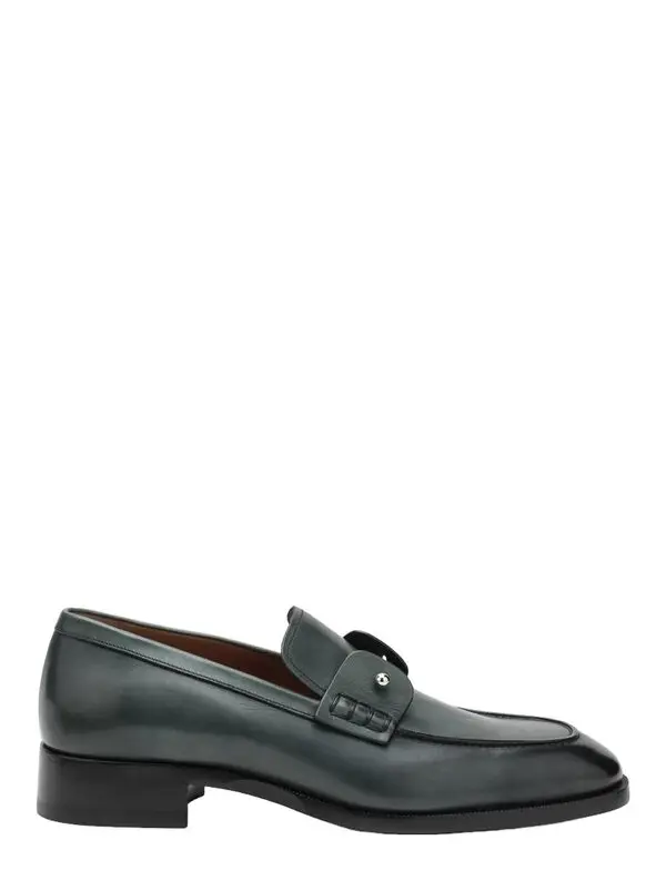 CHRISTIAN LOUBOUTIN Chambelimoc Loafer - Green
