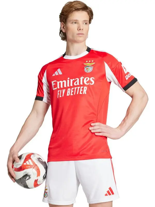 Adidas Benfica 25/26 Home Jersey - Benfica Red
