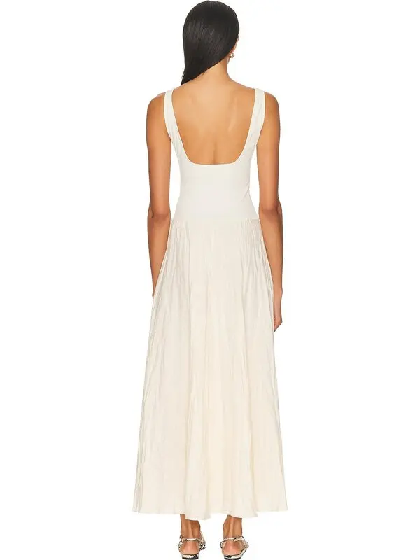 Johanna Ortiz Mariner Maxi Dress - Ecru