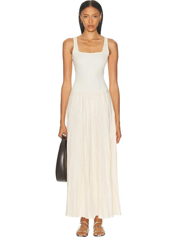 Johanna Ortiz Mariner Maxi Dress - Ecru