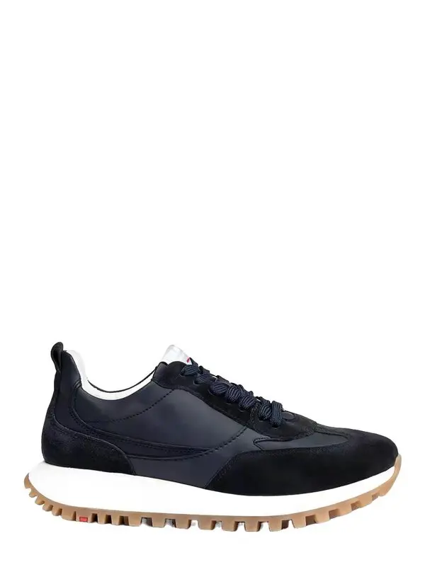 Lloyd Panelled Sneakers - Blue