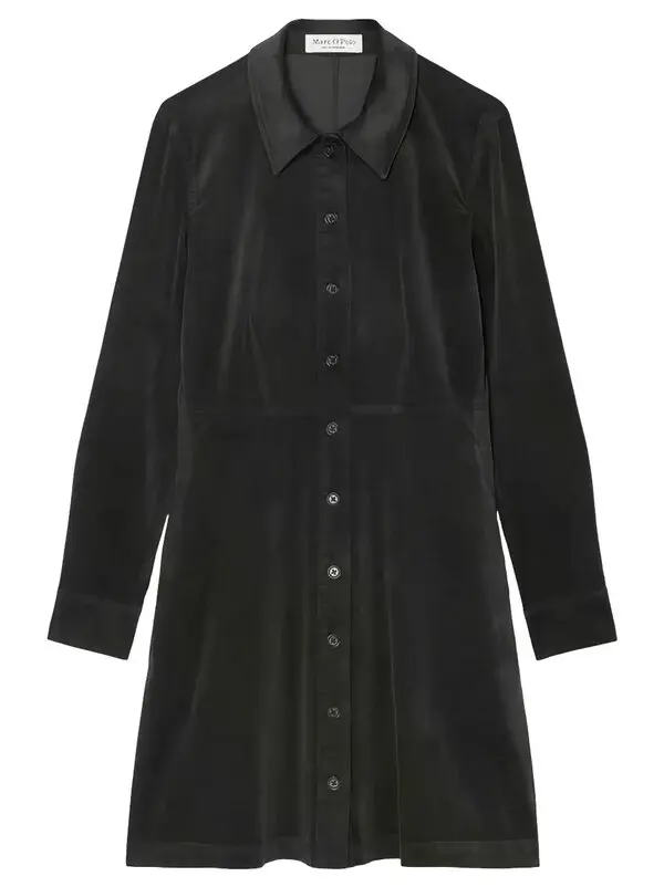 Marc O'polo Button-down Shirt Dress - Grey