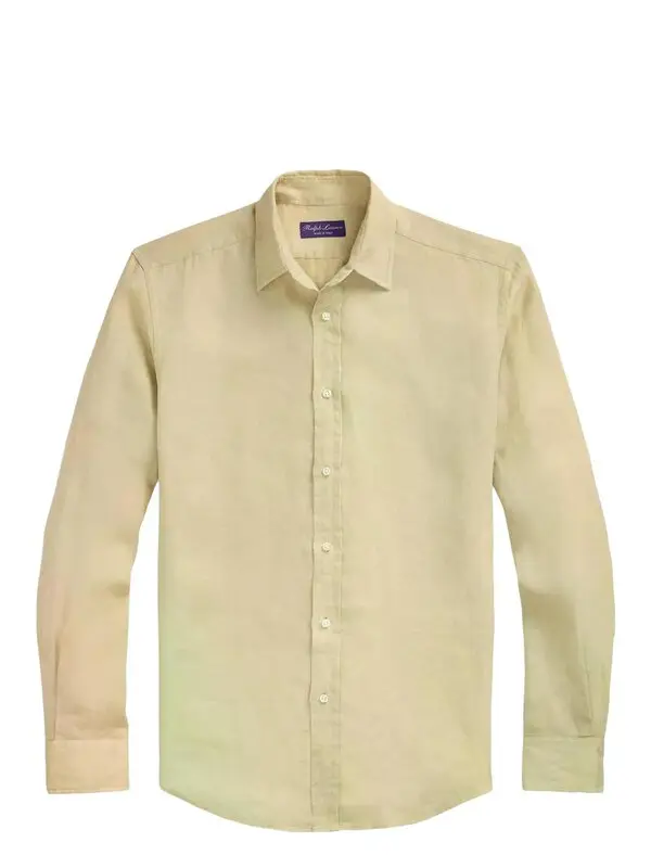 Ralph Lauren Purple Label Linen Shirt - Neutrals