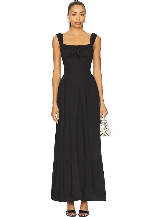 MORE TO COME Maeve Maxi Dress - Black