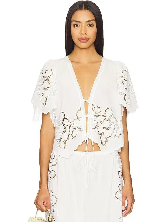Tularosa Emina Top - White