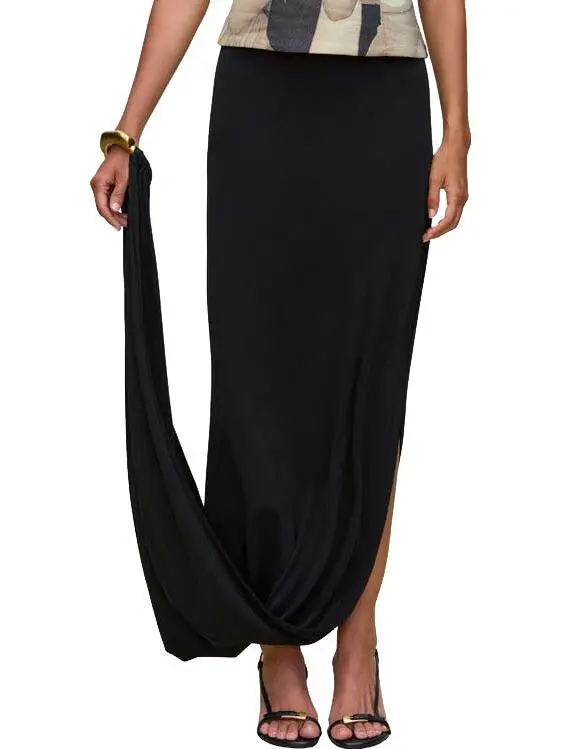 Cult Gaia Sola Bracelet Maxi Skirt - Black