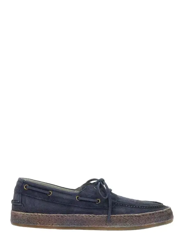 CORVARI 1933 Velour Loafers - Blue