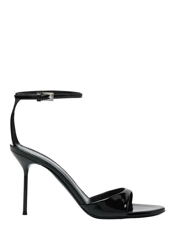 Paris Texas 95mm Leather Sandals - Black