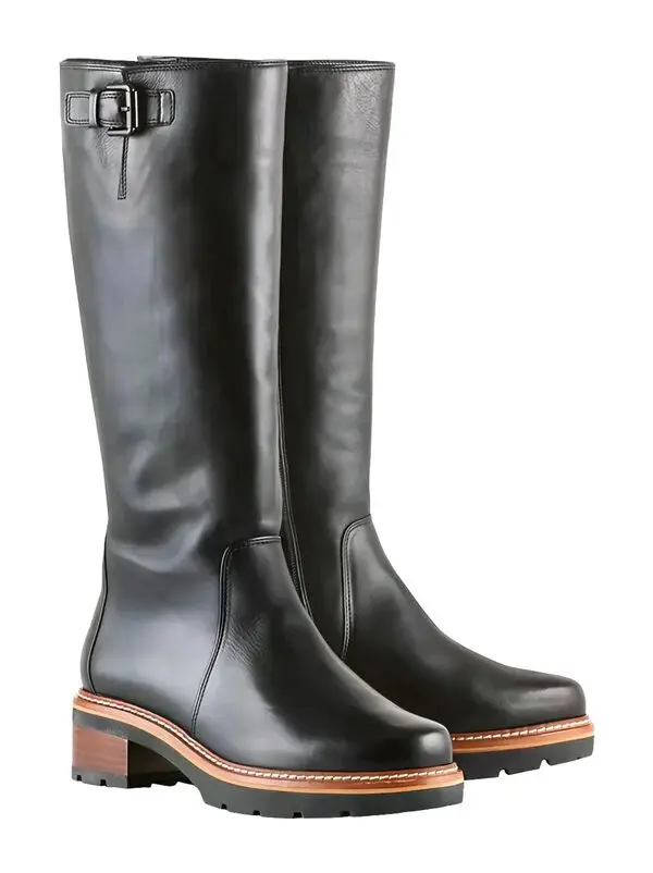 HOGL Skope Buckle-detail Knee-high Boots - Black