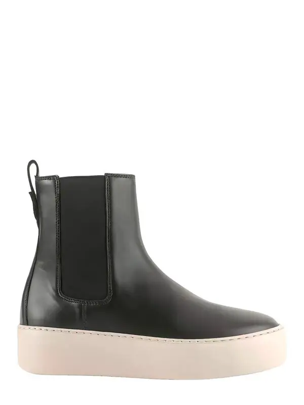 HOGL Connor Platform Chelsea Boots - Black