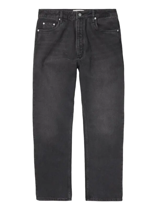Studio Nicholson Riso Straight-leg Jeans - Black