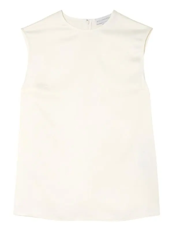 Stella McCartney Satin Top - Off-white