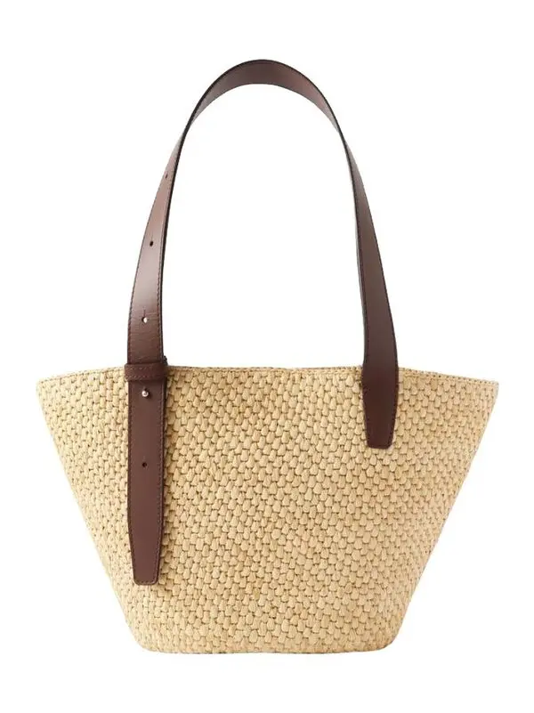 Lié Studio The Bianca Small Raffia Tote - Neutrals