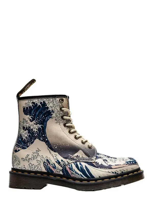 Dr. Martens 1460 The Great Wave Boots - Multi/masterpiece
