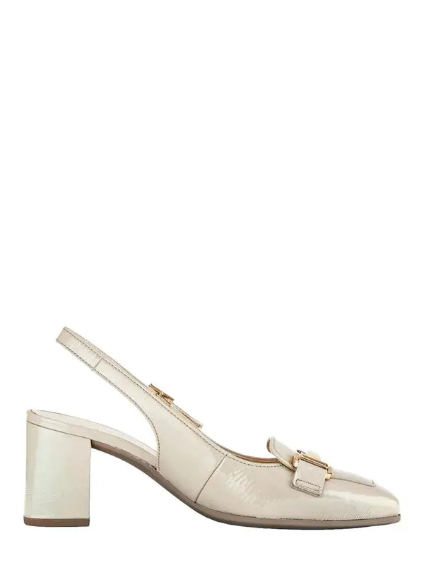 Gabor 70mm Jaconet Slingback Pumps - Neutrals