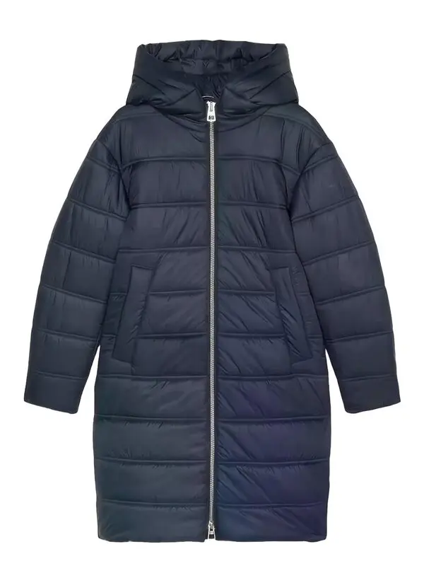 Marc O'polo Padded Hooded Coat - Blue