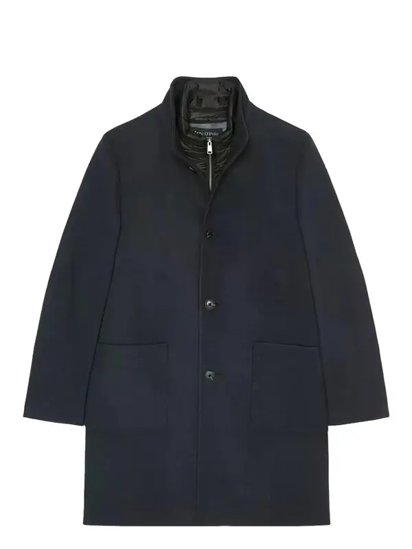 Marc O'polo Button-front Coat - Blue