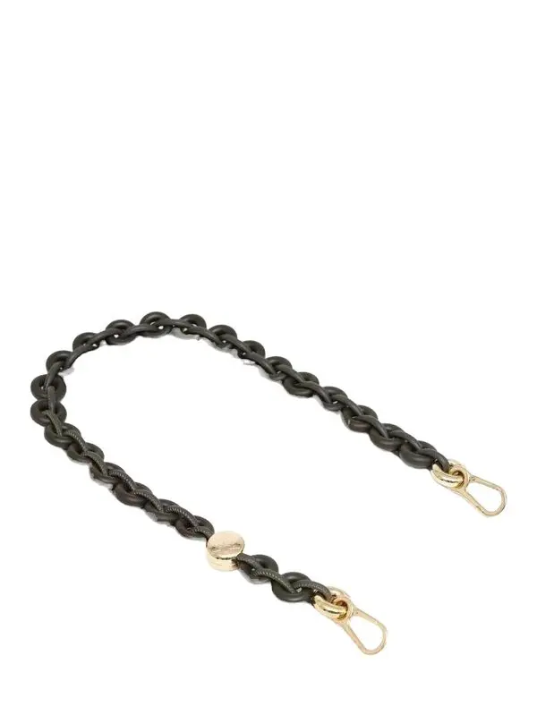 Loewe Braided Chain Strap - Green