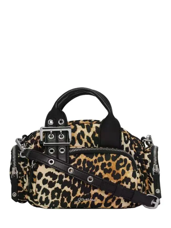 GANNI Leopard-print Tote Bag - 943