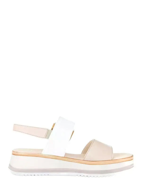 Gabor Platform Sandals - White