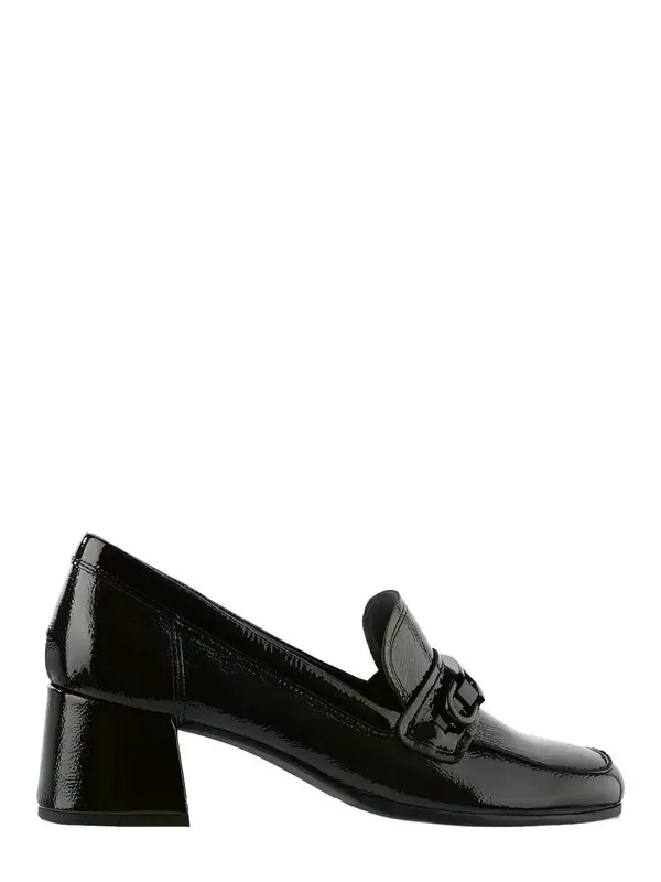 HOGL Helen Block-heel Loafers - Black