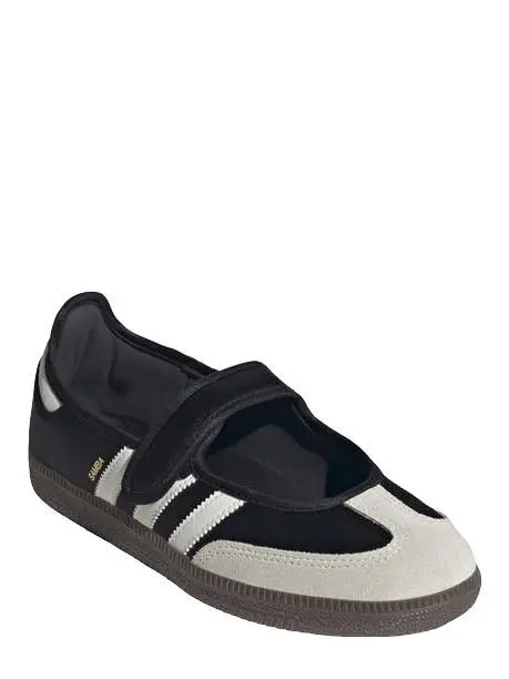 Adidas Samba Jane Sneakers - Core Black/off White/gold