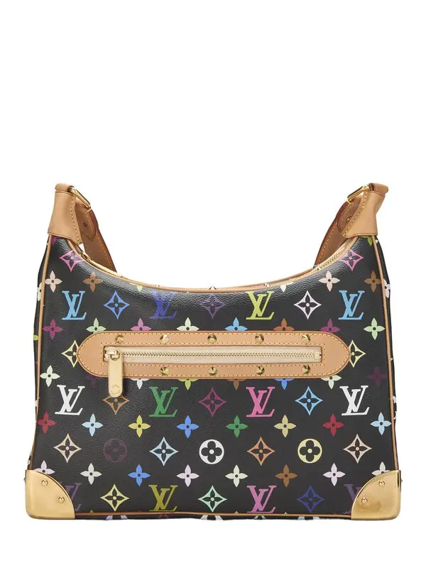 LOUIS VUITTON Takashi Murakami Monogram Multicolore Boulogne - Black
