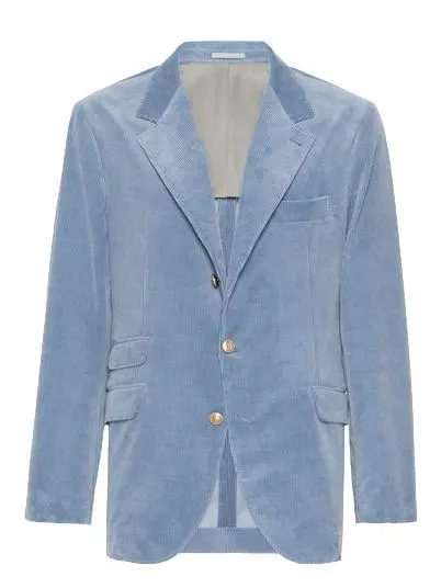Brunello Cucinelli Corduroy Blazer - Denim