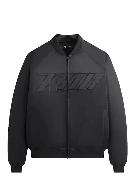 Kith Superman Satin Bomber Jacket - Black