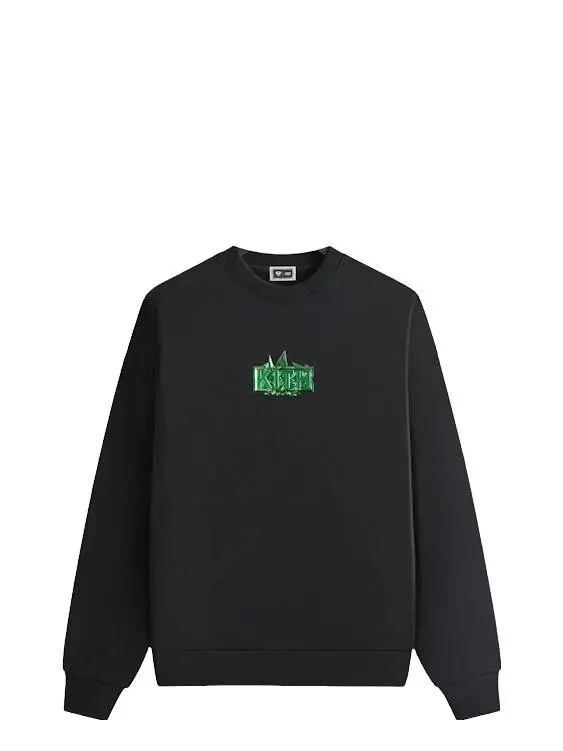 Kith X Superman Kryptonite Nelson Crewneck Sweatshirt - Black