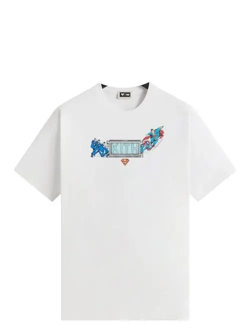 Kith X Superman Booth Vintage Tee Shirt - White