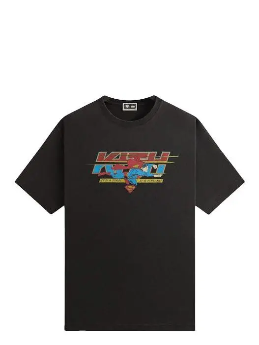 Kith X Superman It's A Bird Vintage Tee Shirt - Black