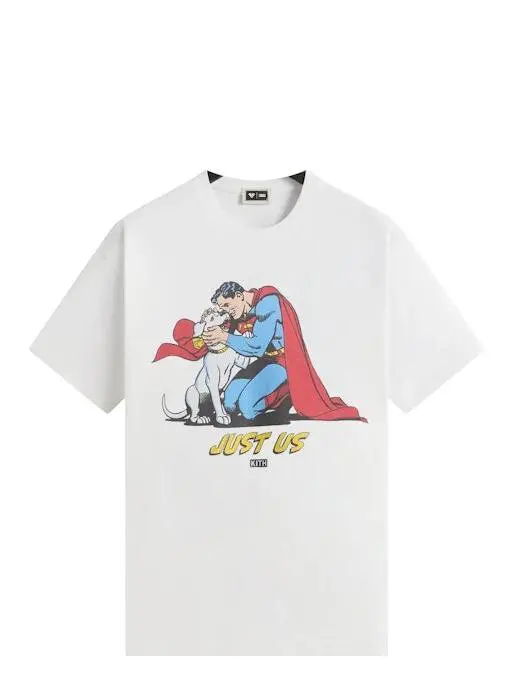 Kith X Superman Just Us Vintage Tee Shirt - White