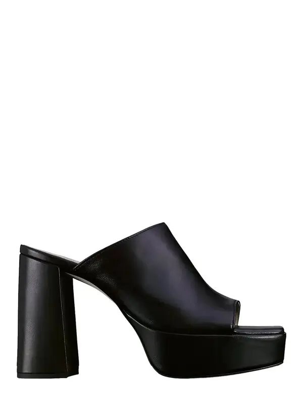 HOGL Carey Open-toe Block-heel Sandals - Black