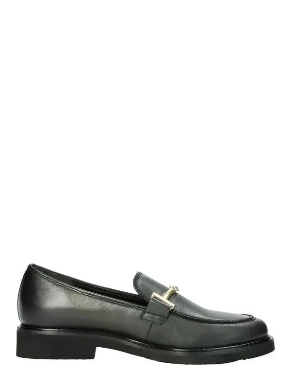 Gabor Leather Loafers - Black