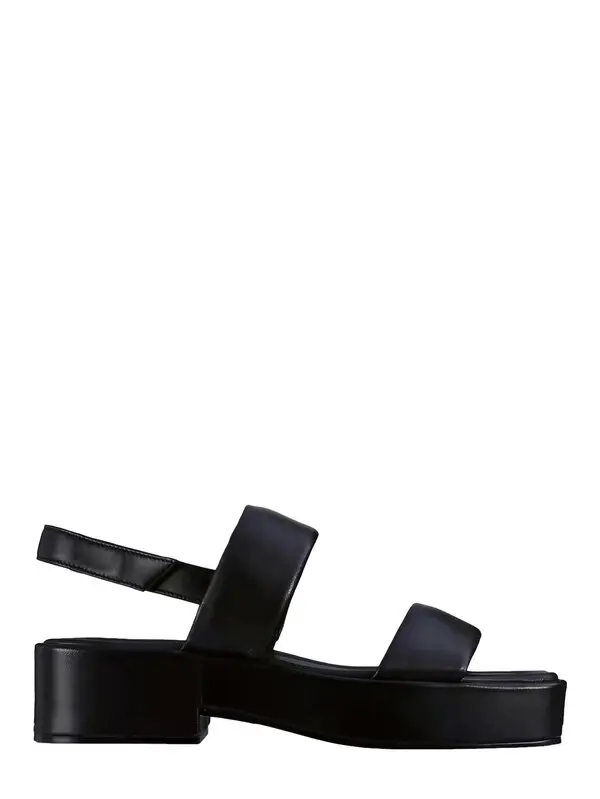 HOGL Lola Platform Block-heel Sandals - Black